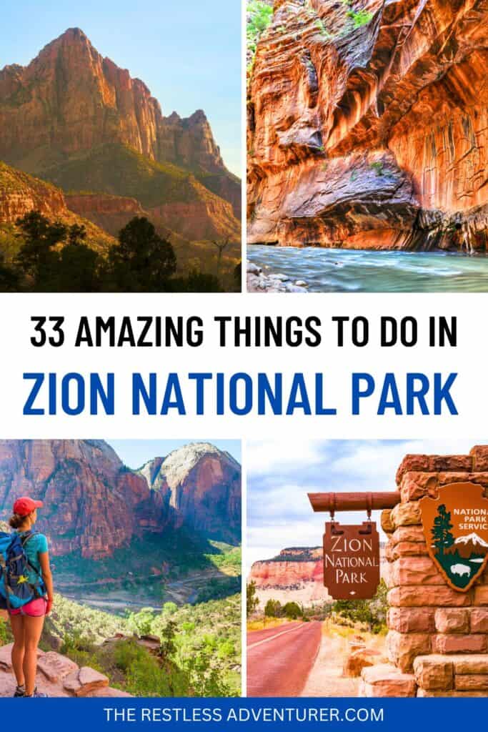 What to Do in Zion National Park: 33 Best Activities
